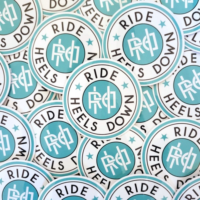 Ride Heels Down Stickers ⋆ Ride Heels Down™ Equestrian Accesories