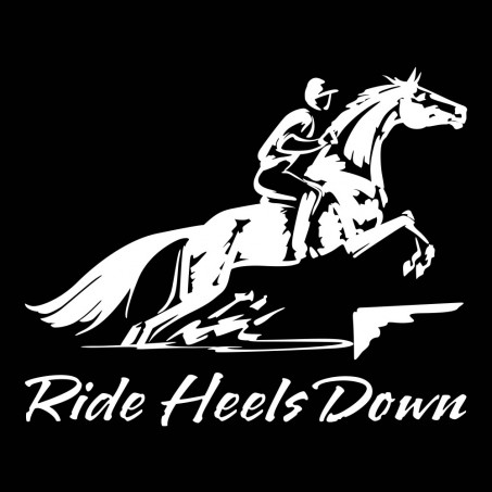 RHD Eventing Sticker ⋆ Ride Heels Down™ Riding Apparel & Accessories