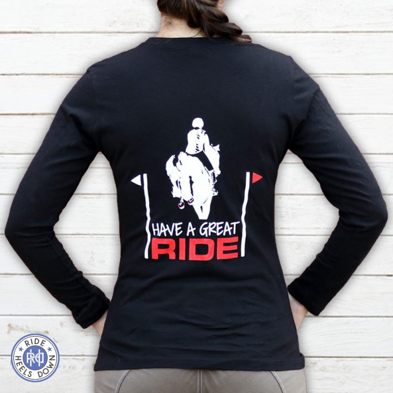 Cute Horseback Riding T-Shirts and Accessories from Ride Heels Down™