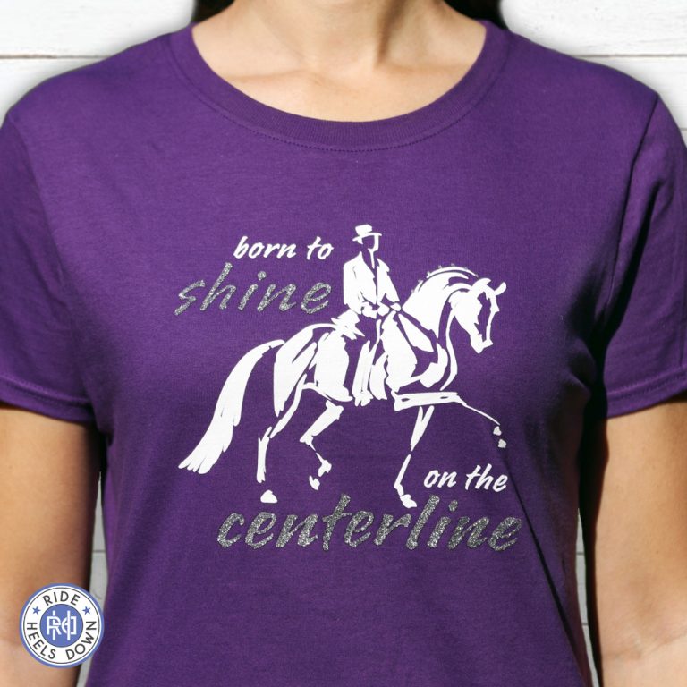 Cute Horseback Riding T-Shirts and Accessories from Ride Heels Down™